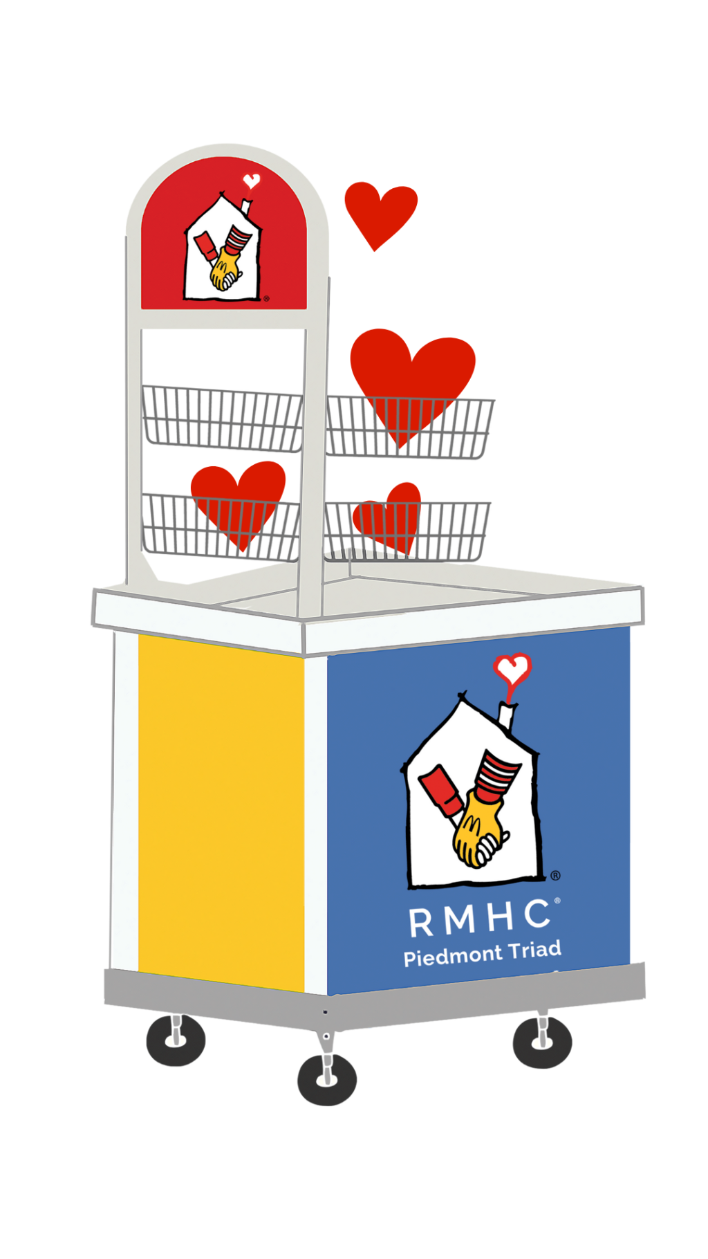 Hospitality Carts - Ronald McDonald House Charities Piedmont Triad